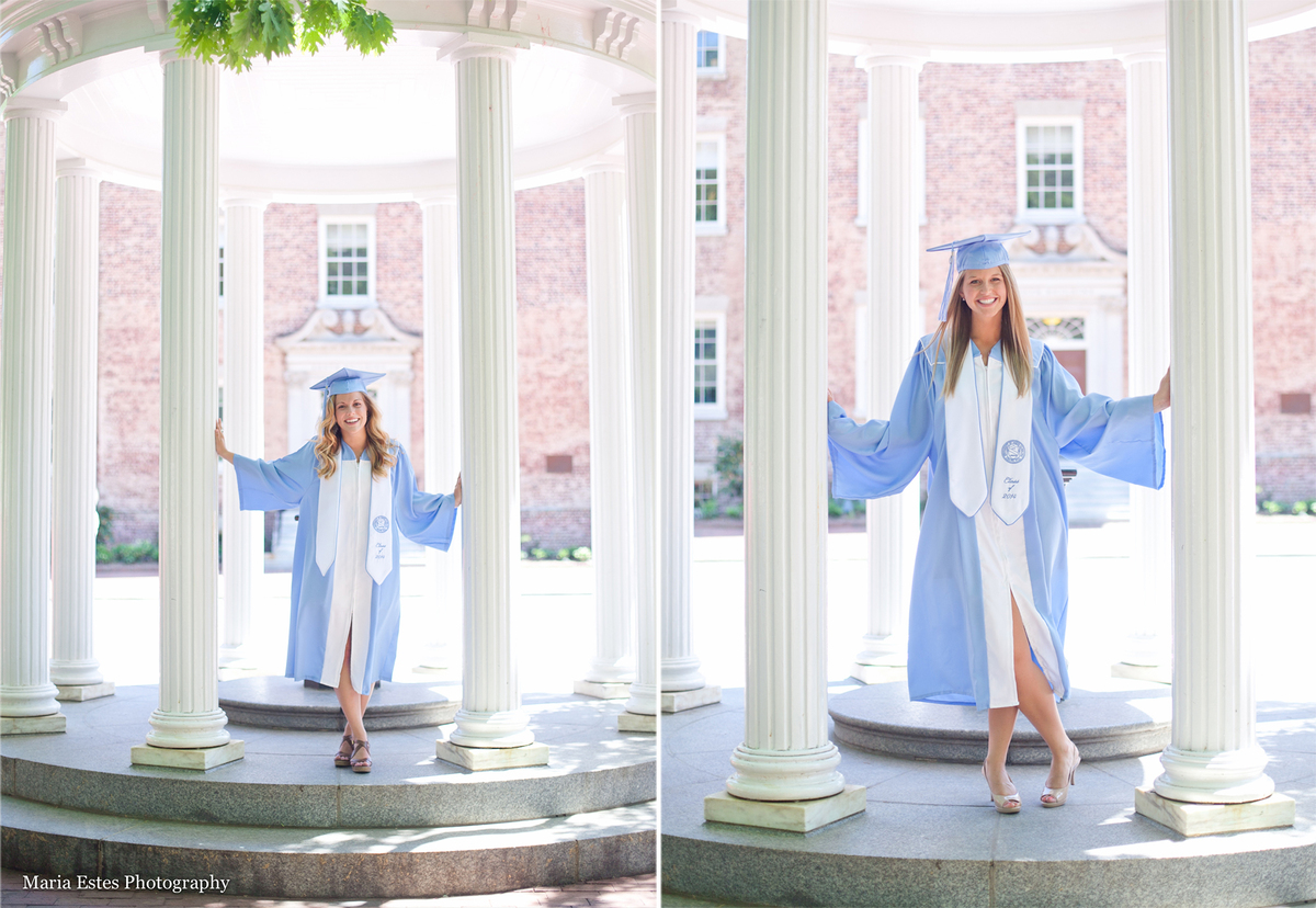 UNC Graduation Photos - Maria Estes Photography